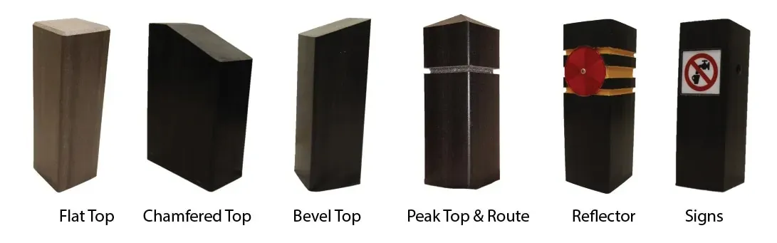 Rectangle Bollards | APR Composites | 08 8359 4999 | Square Bollards ...