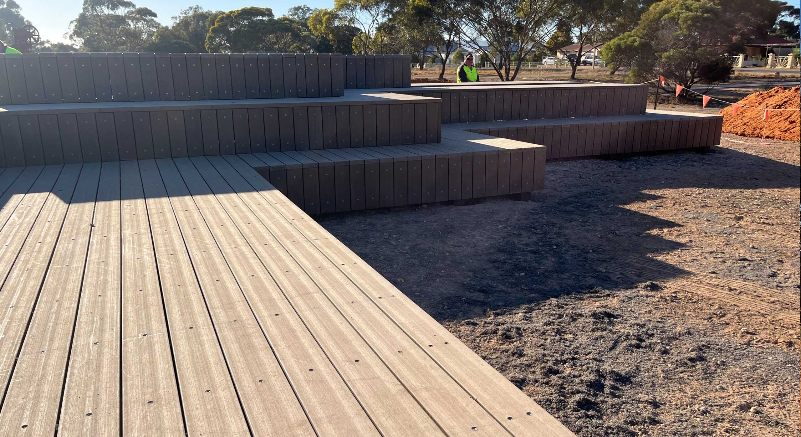 New Custom Seating at Bute Silo – APR Composites | Australian Composite ...