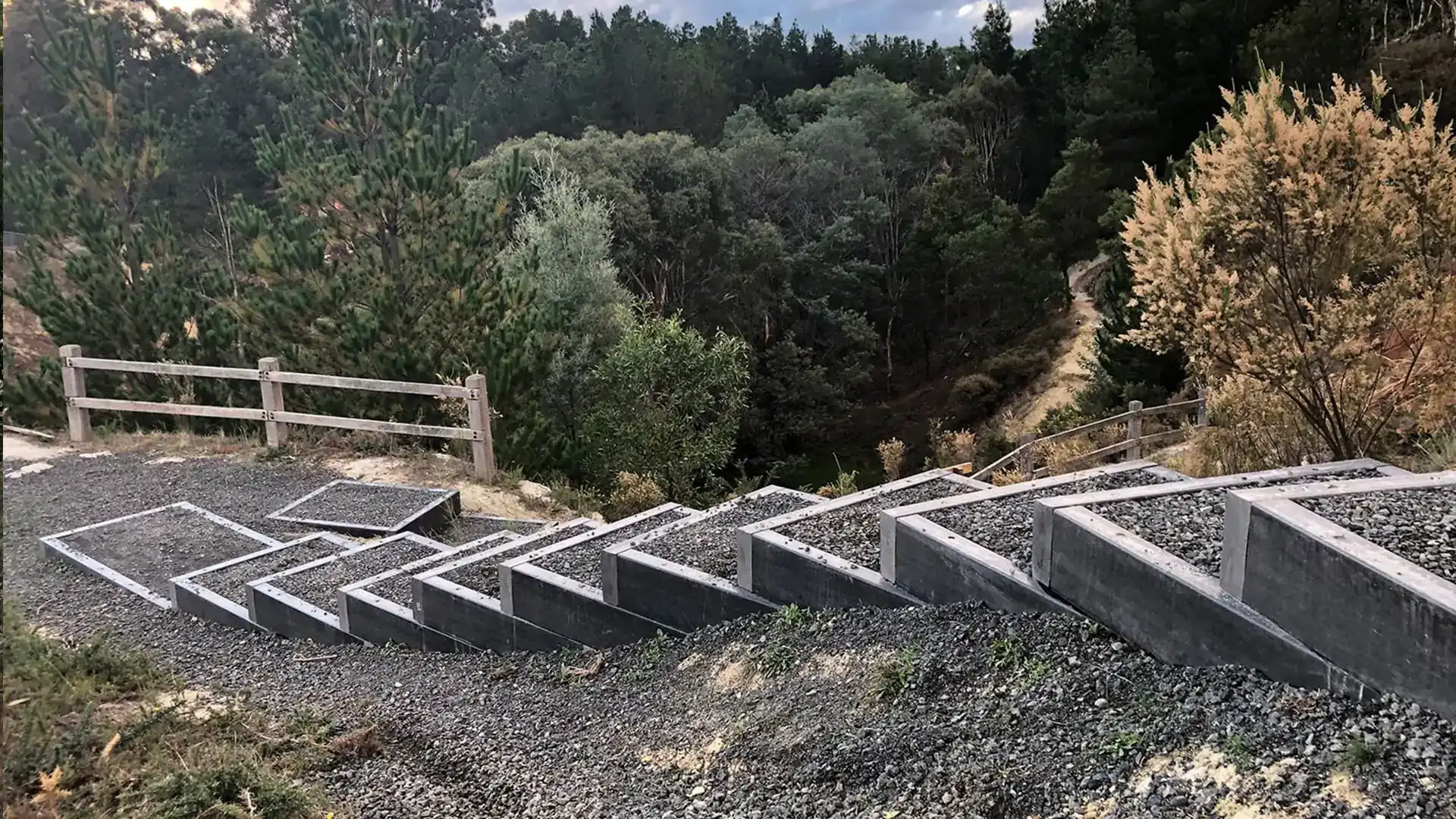 Retaining Earth Steps | APR Composites | 08 8359 4999 | Landscape Steps ...