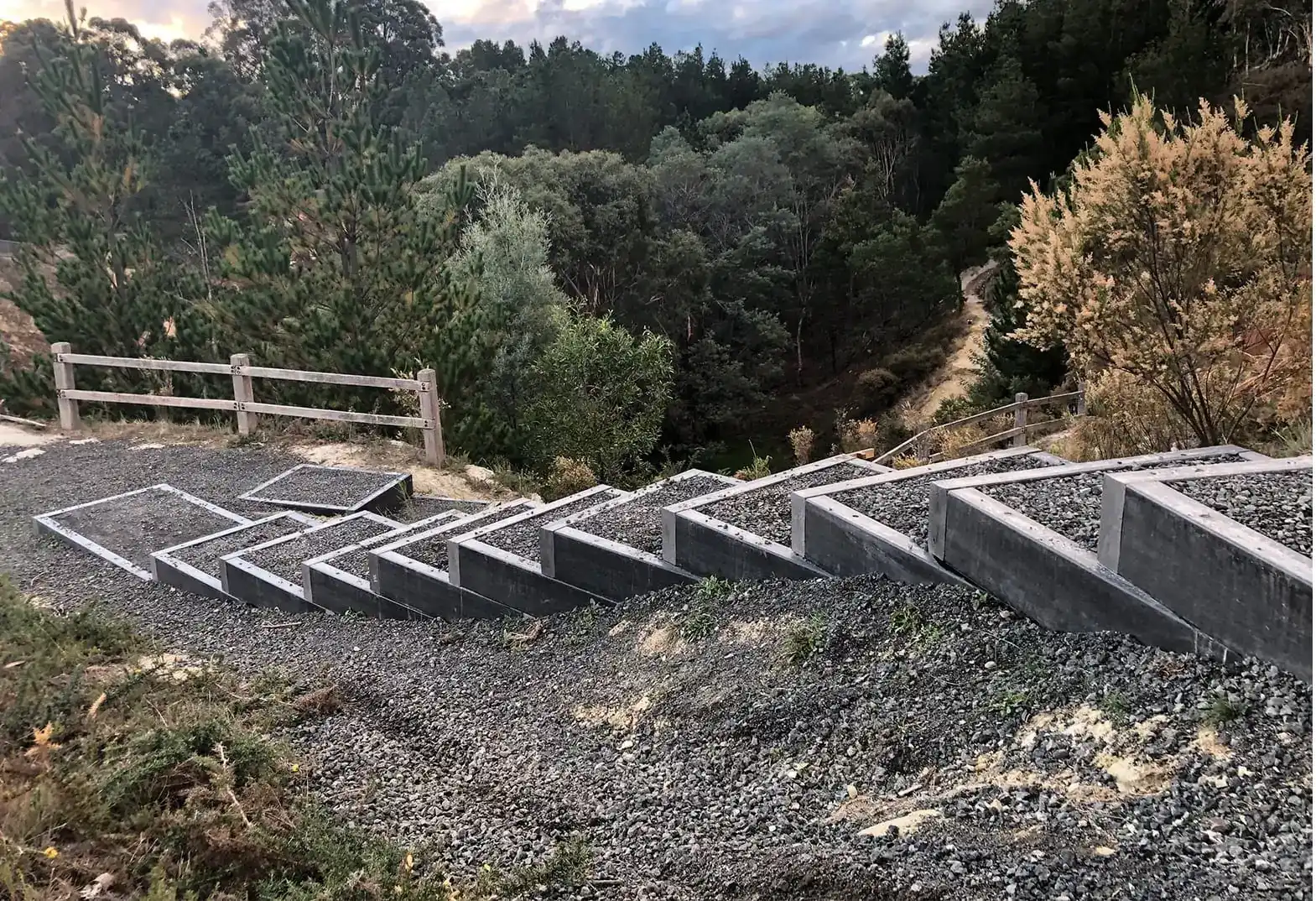 Retaining Earth Steps | APR Composites | 08 8359 4999 | Landscape Steps ...